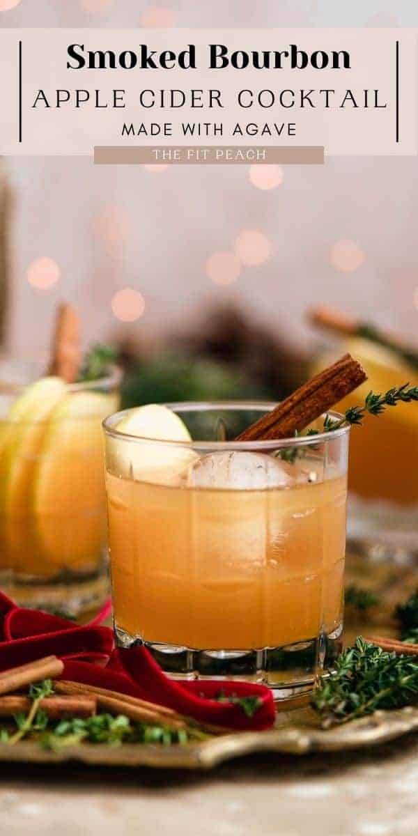 Bourbon Smash Cocktail - The Fit Peach