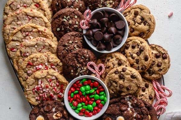 Christmas Cookie Platter - The Fit Peach