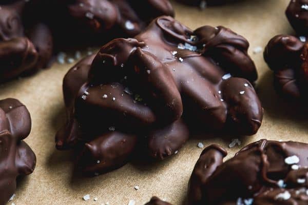 Chocolate Almond Clusters - The Fit Peach