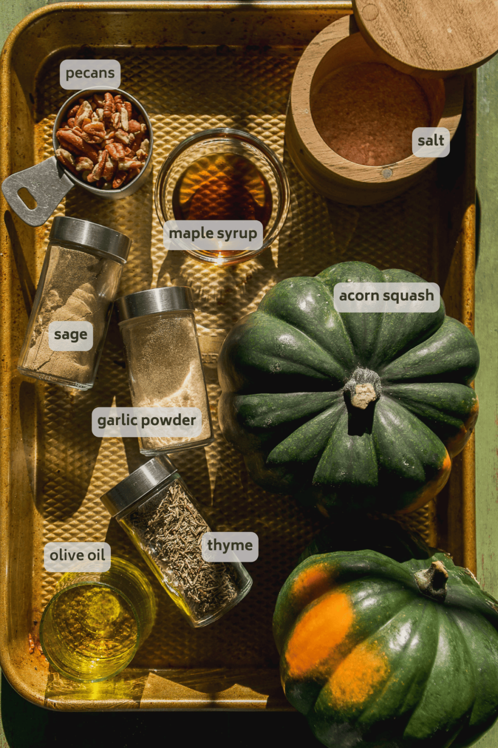 Acorn Squash Slices in Oven - The Fit Peach