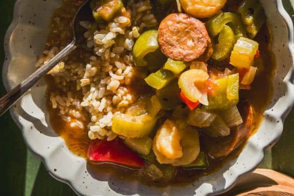 Southern Gumbo Recipe - The Fit Peach