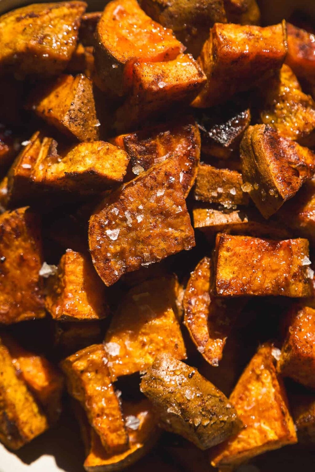 Roasted Sweet Potatoes with Cinnamon - The Fit Peach