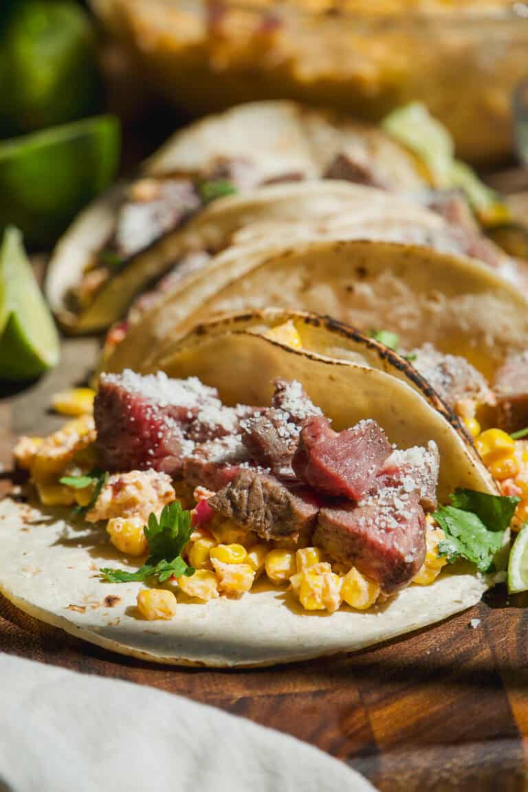 Beef Skirt Steak Tacos - The Fit Peach